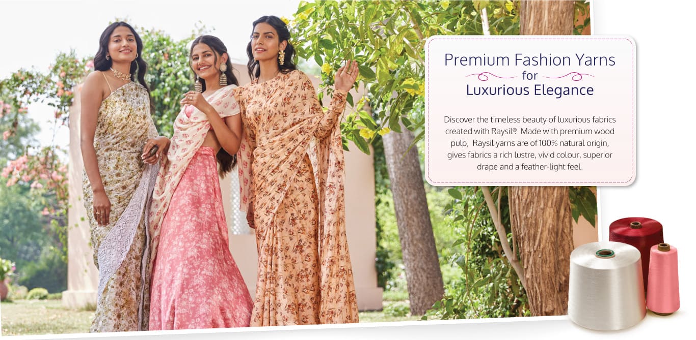 Luxurious Viscose Filament Yarn Manufacturer in India | Raysil